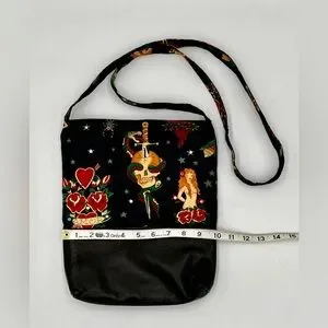 Alexander Henry | Bags | Alexander Henry Tattoo Fabric And Leather ...